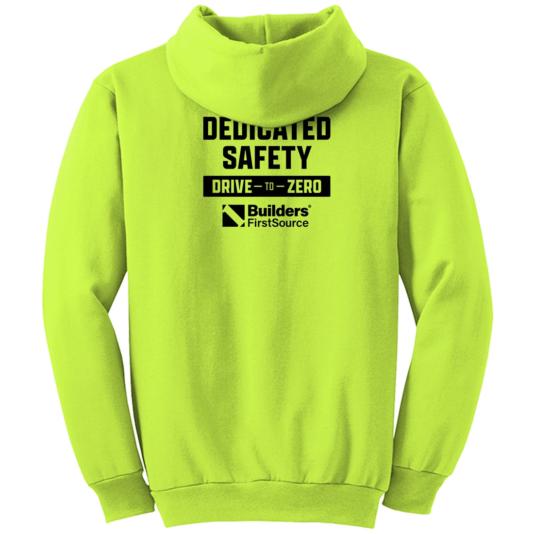 Drive-to-Zero Essential Fleece Pullover Hooded Sweatshirt – BLDR-GearStore